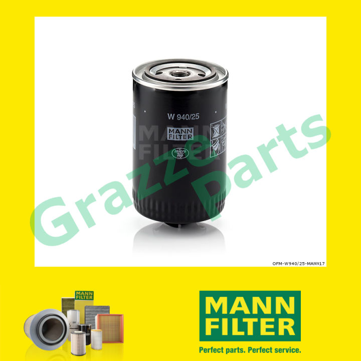 Original Mann Oil Filter W940/25 W 940/25 OC249 OC257 SEAT Inca 1.7 1.9 ...