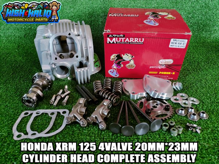 MUTARRU HONDA XRM125 CYLINDER HEAD ASSEMBLY 4VALVE 20MM*23MM | Lazada PH