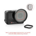 PULUZ 52mm UV Filter Adapter Ring with Cover For Insta360 Ace Pro 2 ...