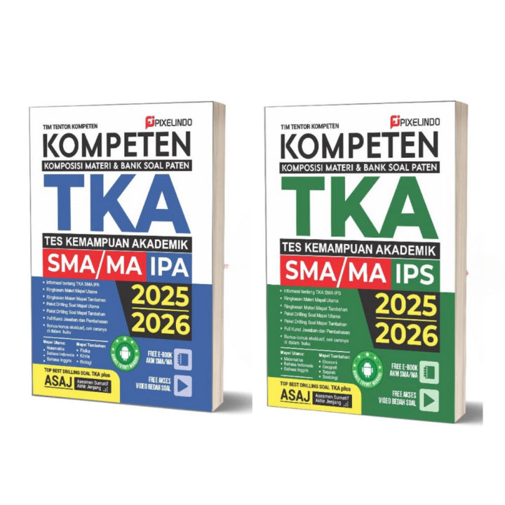 Buku Ujian Nasional Buku Kompeten Tes Kemampuan Akademik TKA SMA/MA ...