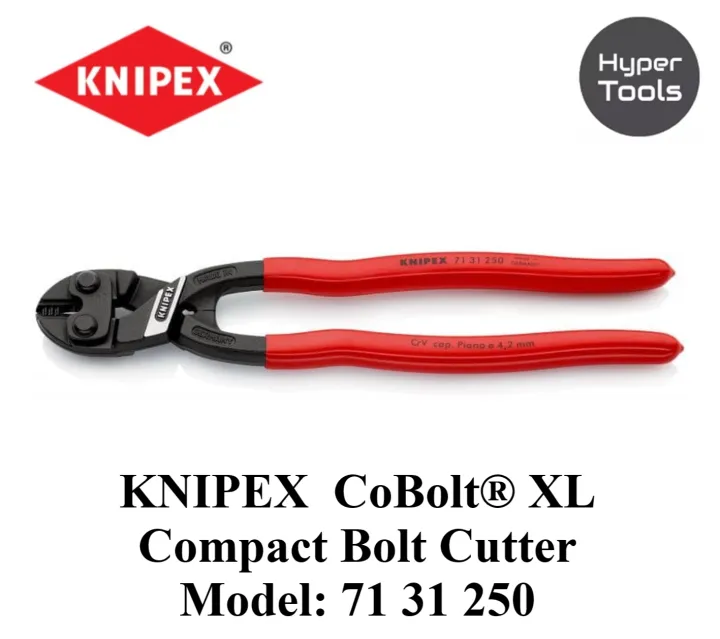 KNIPEX CoBolt® XL Compact Bolt Cutter (Model: 71 31 250) | Lazada