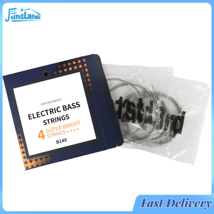 FunsLane Bass Strings Instrument Replacement Hexagonal High Carbon ...