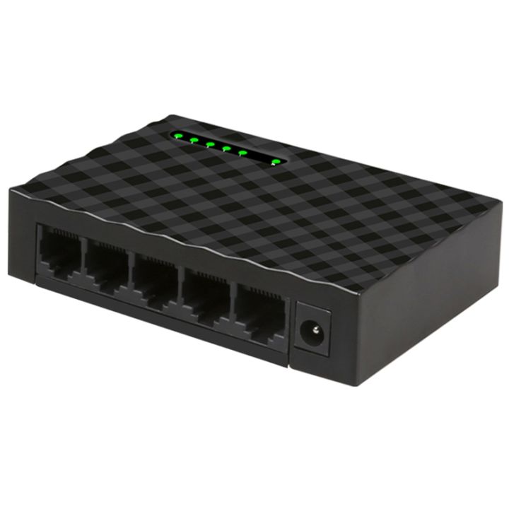 5-Port Network Switch 4-Wire RJ45 Gigabit Ethernet 1000Mbps Splitter ...
