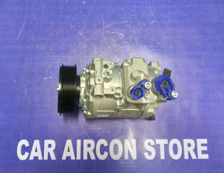 AUDI A4 A5 A6 2007-2014 car aircon compressor 6SEU14C (6PK) socket type ...