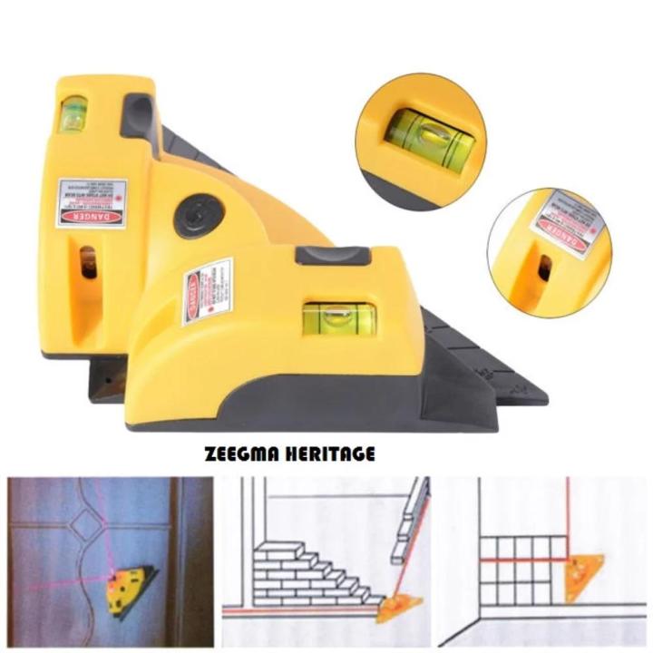 Laser Square Correct Angle 90 Degree Laser Line Projection Square Level ...