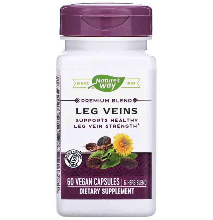 Nature's Way, Leg Veins Support Blend, 60/120 Veg. Caps | Lazada PH