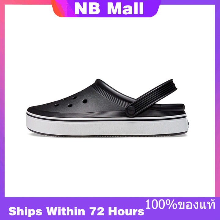 ของแท้พิเศษ CROCS Men's and Women's SANDALS 208371 รองเท้าวิ่ง รองเท้า ...