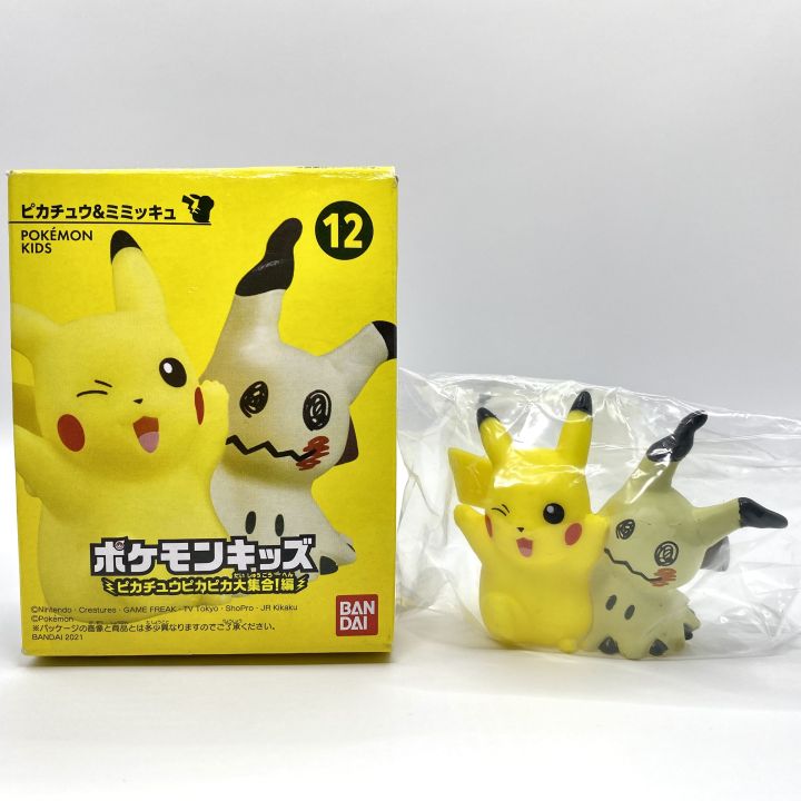 โมเดลโปเกม่อน Pikachu & Mimikyu ปิกาจู & มิมิคคิว Pokemon Kids Finger ...