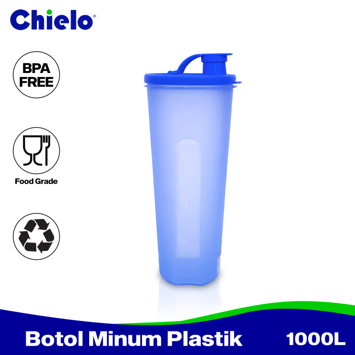 Takaware Botol Minum Premium Plastik 1000 ML Izzy Tall Water Bottle BPA ...