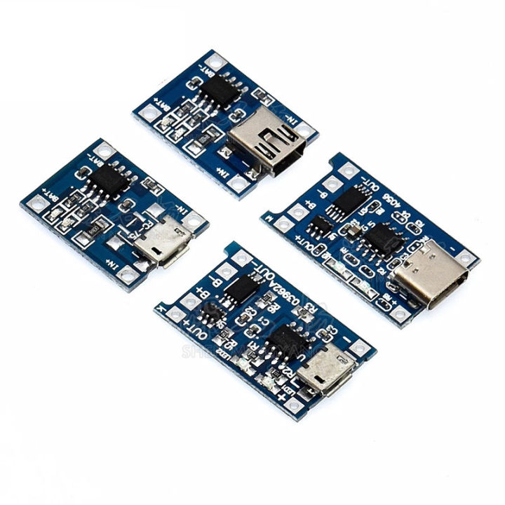 1a 18650 Lithium Protection Board Type-C/ /mini Usb Charging Module ...