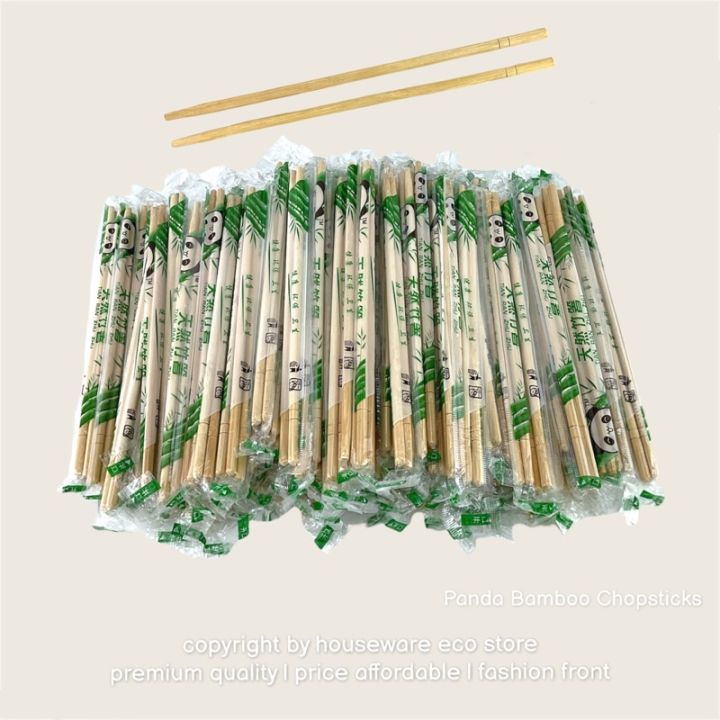 [Pack of 10]Disposable Chopsticks,Individually Packaged Bamboo ...