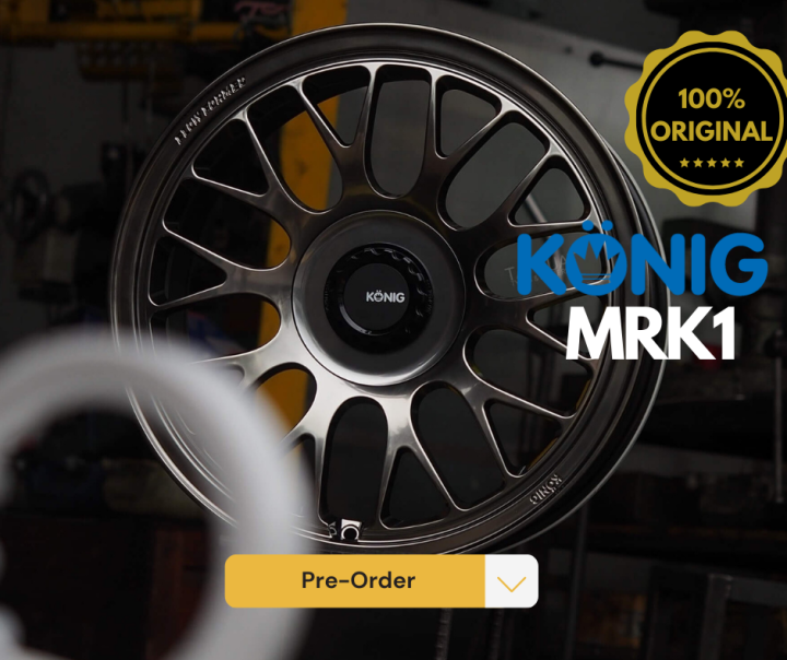 KONIG MRK1 Flow Formed wheels | Lazada Singapore