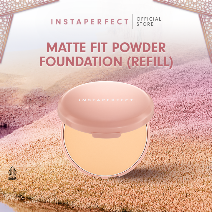 Instaperfect Refill Matte Fit Powder Foundation 13 g - Refill Bedak ...