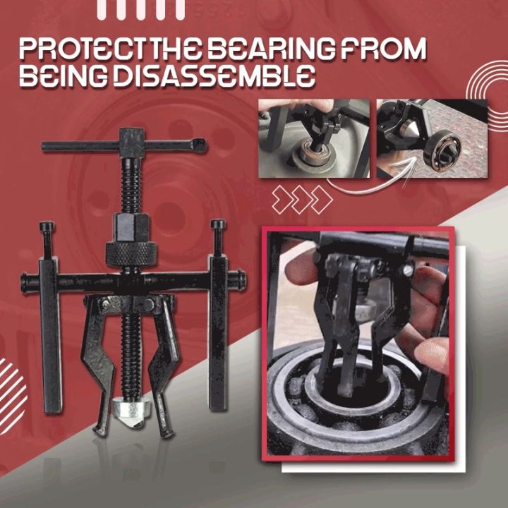 Philibs Car Auto Carbon Steel 3-jaw Inner Bearing Puller Tool Remover ...