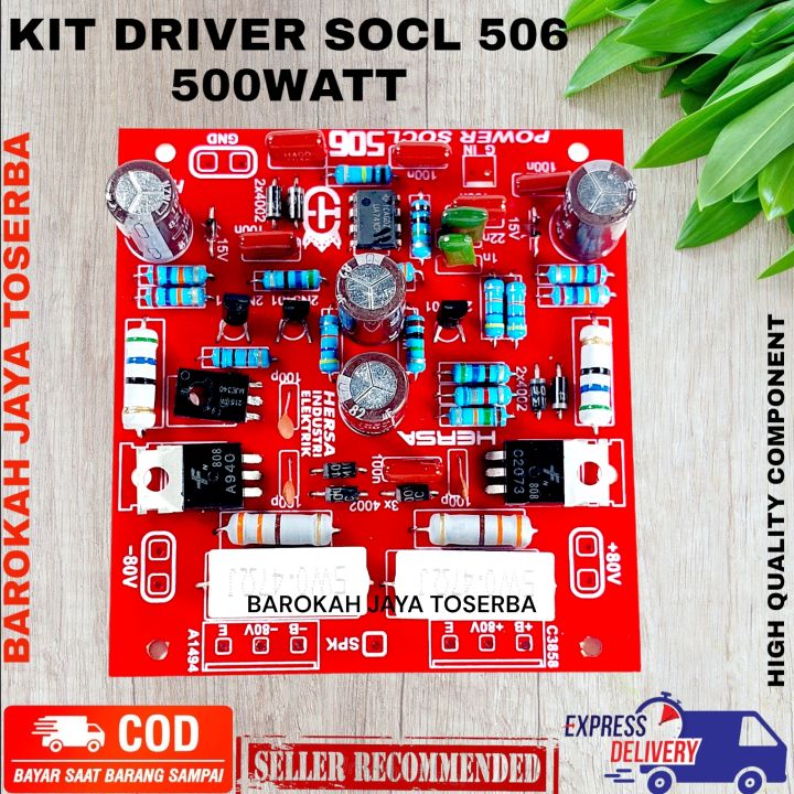 Kit Driver Power Amplifier SOCL 506 Mono | Lazada Indonesia