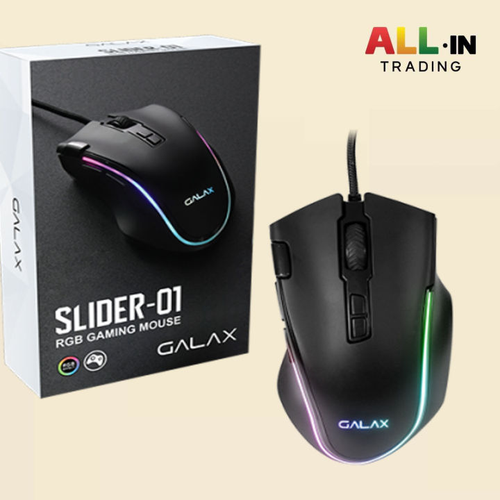 Galax Slider-01 RGB Gaming Mouse | Lazada PH