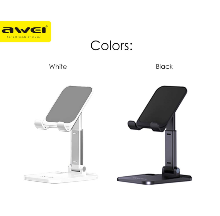 AWEI X11 Foldable Flexible Universal Phone Stand for Office,Desktop ...