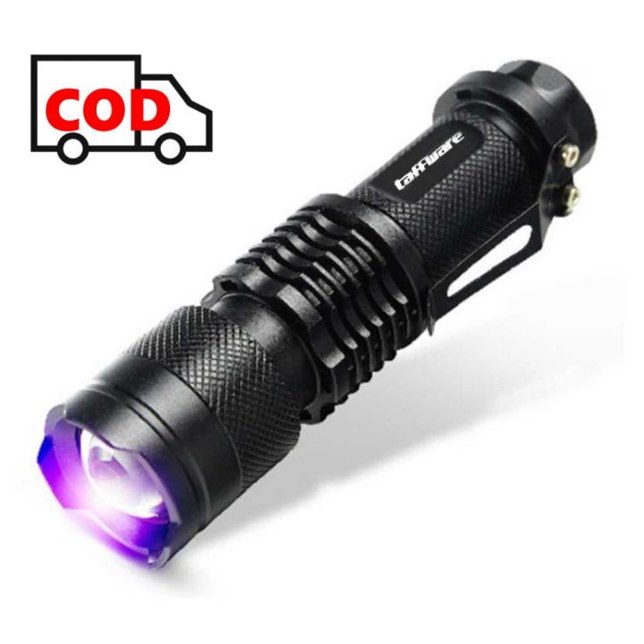 Senter 395nm Ultraviolet Bahan Aluminium Kuat Awet Bisa Cek Keaslian ...