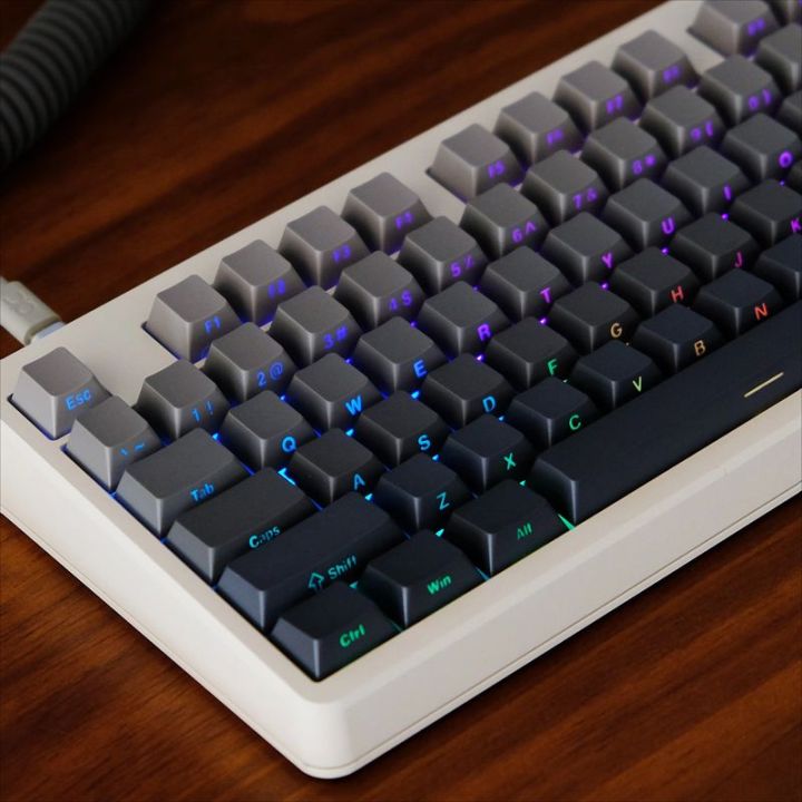 【Keycap Only 】New Polar Day Side Engraved Keycap Shine Through 130 ...