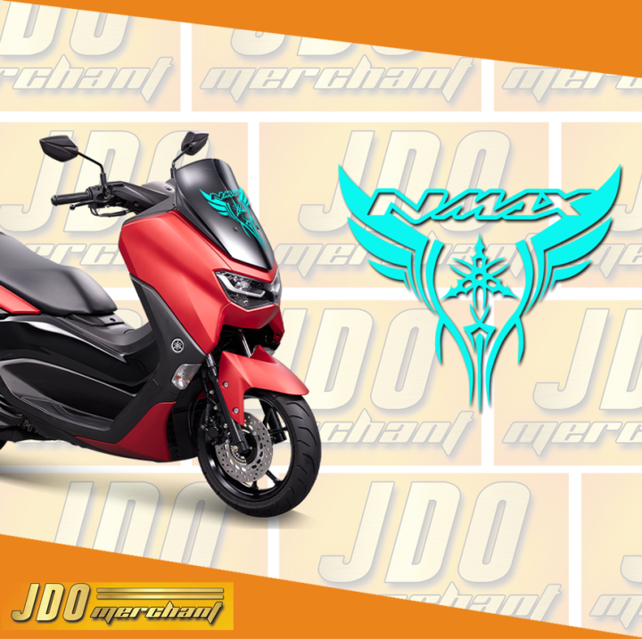 YAMAHA NMAX Visor v1 v2 Sticker | Lazada PH