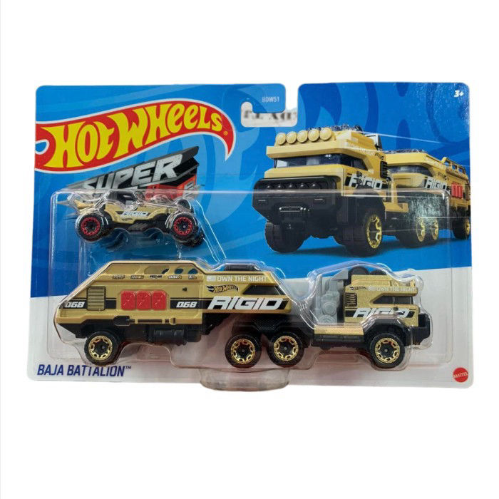 Baja Battalion Super Rigs Hotwheels BDW51 CGC24 | Lazada Indonesia