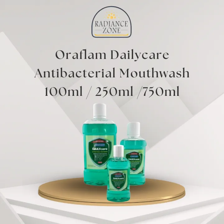 Oraflam Dailycare Antibacterial Mouthwash 100ml / 250ml /750ml | Lazada