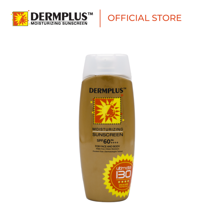 Dermplus Moisturizing Sunscreen Ultimate130 SPF60 PA+++ 50mL | Lazada PH