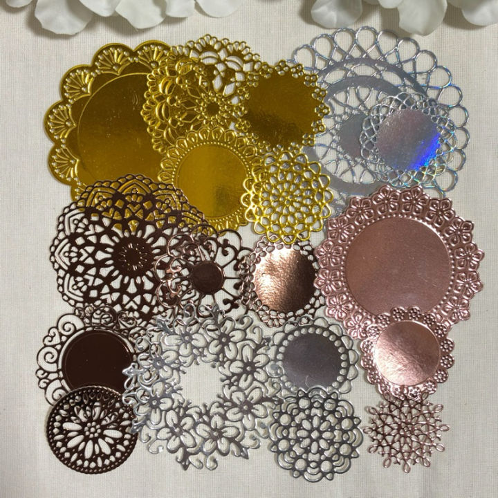 Assorted Doyleys Doilies Die Cut Bundle, Paper Mirror Foil, Journaling ...