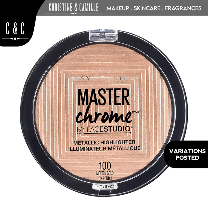 Maybelline MasterChrome Metallic Highlighter 6.7g | Reflective Finish ...