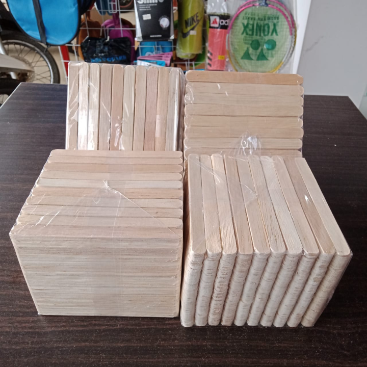 STICK ICE CREAM STIK ES KRIM KAYU POLOS 1 PAK SEKITAR 800 PCS | Lazada ...