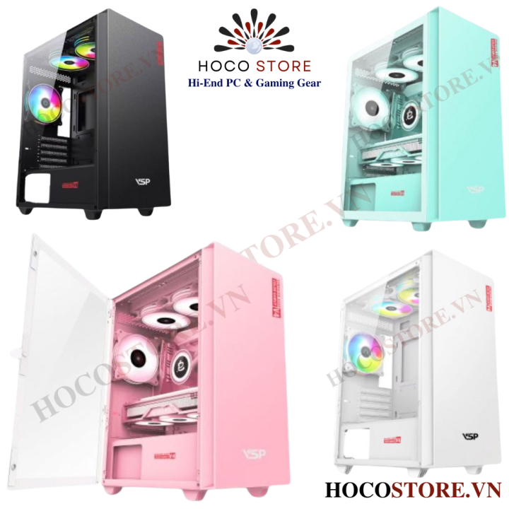 Vỏ Case Máy Tính Gaming VSP Color Gamut V4 – Đa Sắc | Hoco Store PC ...