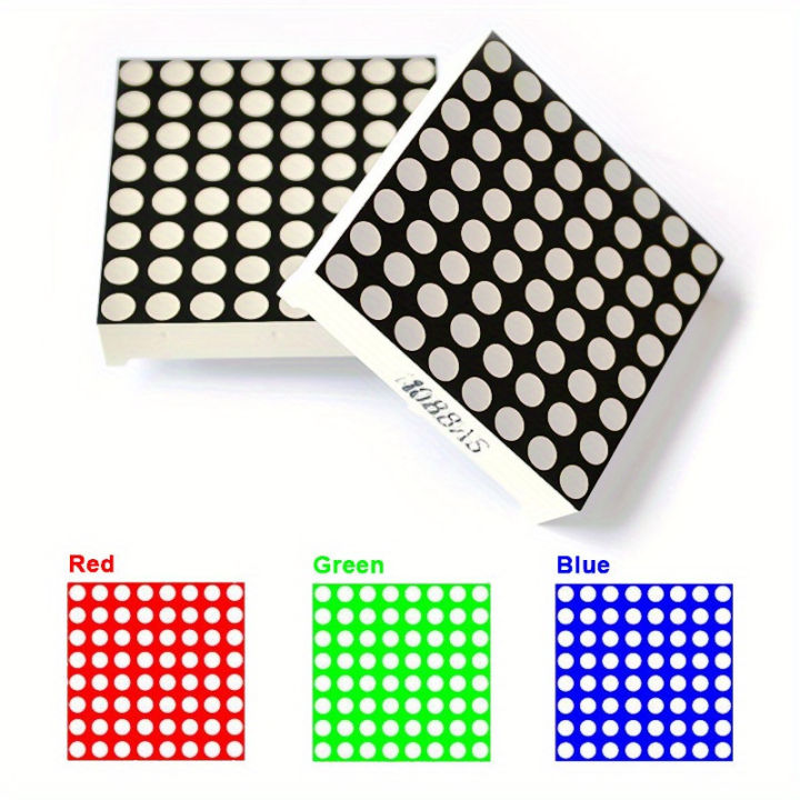 1pc MAX7219 8*8 Dot Matrix LED Display Module, 3MM 1088AS Common ...