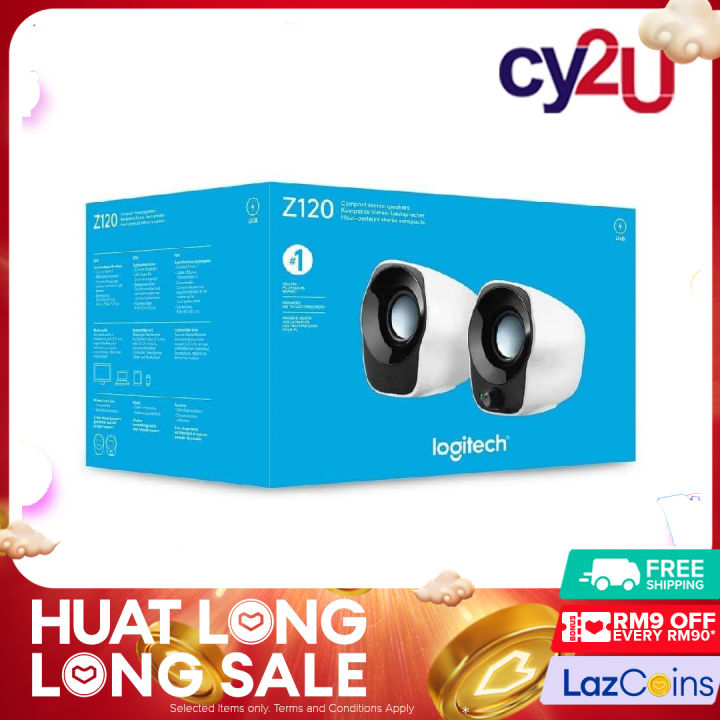 Logitech Z120 Computer Stereo Speaker | Lazada