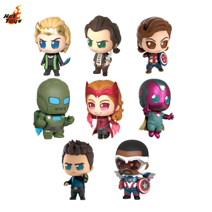 HotToys Disney Marvel Comics Cosbi mini doll blind box single/set toy ...