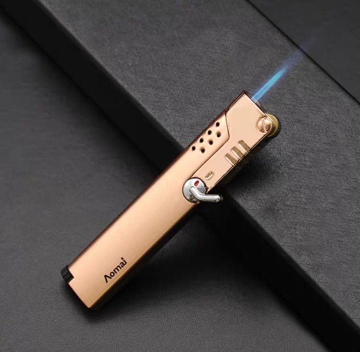 Aomai AM369 Jet Flame Lighter(Gold) | Lazada
