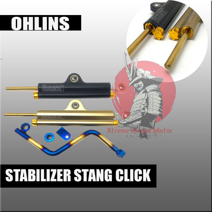 STABILIZER STANG MAGNESIUM OHLINS PLUS BREKRT CLICK FUNGSI UNIVERSAL ...