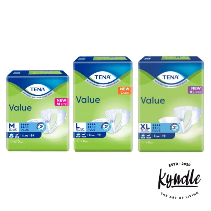 TENA Value Adult Diapers | Lazada Singapore