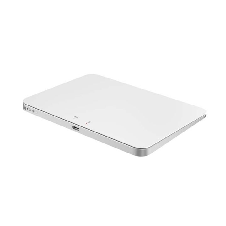 Multi-Touch Smooth Glass Wireless Bluetooth Trackpad, Aluminum USB ...