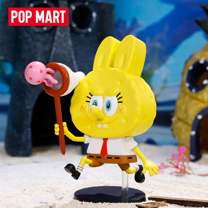 POPMART POP MART LABUBU SpongeBob SquarePants series doll doll cute ...