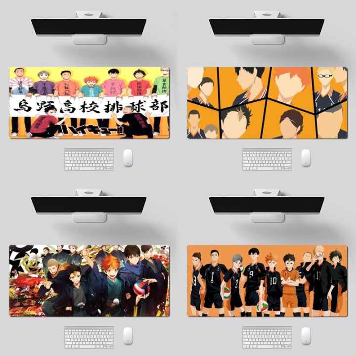 Anime Haikyuu Love Volleyball Large Mousepad Gamer XL Gaming Mouse Pad ...
