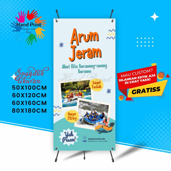 Cetak Spanduk Banner Liburan Wisata Travel Jalan - jalan C MMT Spanduk ...
