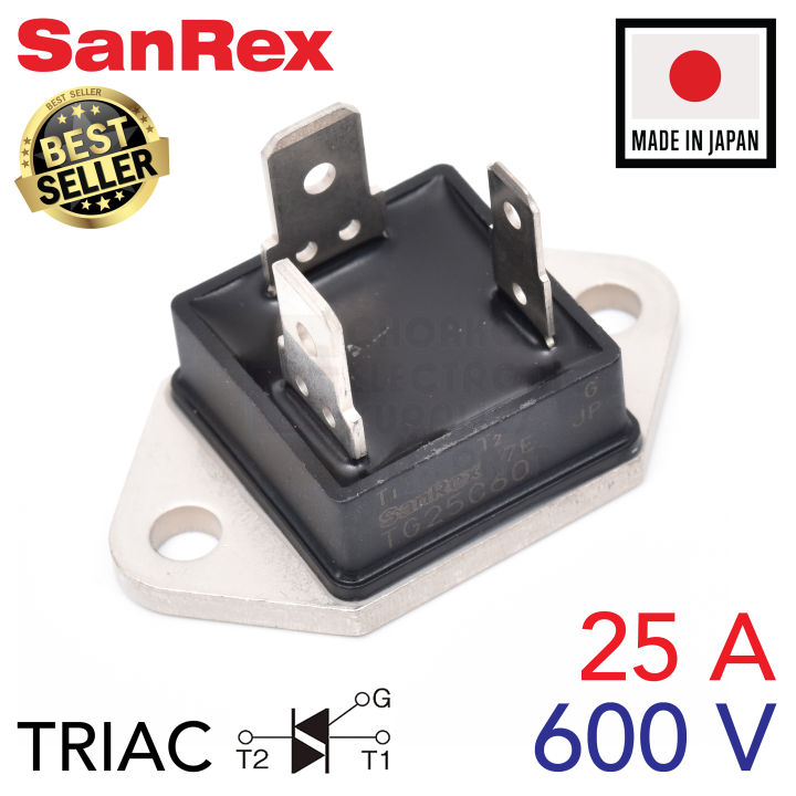 SanRex TRIAC ไตรแอค 25A 600V (TG25C60) | Lazada.co.th