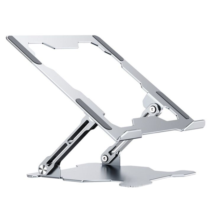 Laptop Stand Ergonomic Aluminum Height-Adjustable Computer Stand ...