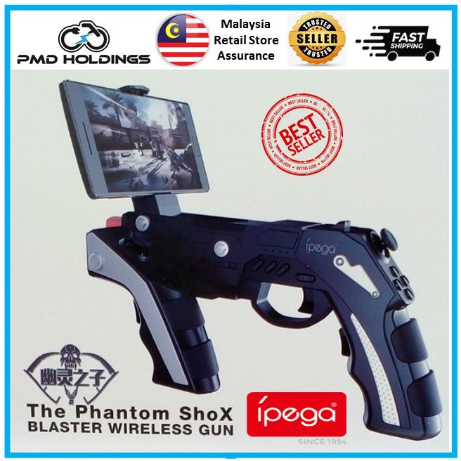 iPega PG-9057 The Phantom ShoX Blaster Wireless Gun Shooting Game Gun ...