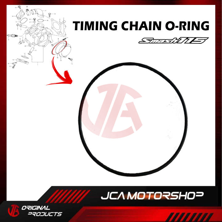 ORIGINAL SUZUKI O-RING, CYLINDER HEAD ( TIMING CHAIN O-RING ) FOR SMASH ...