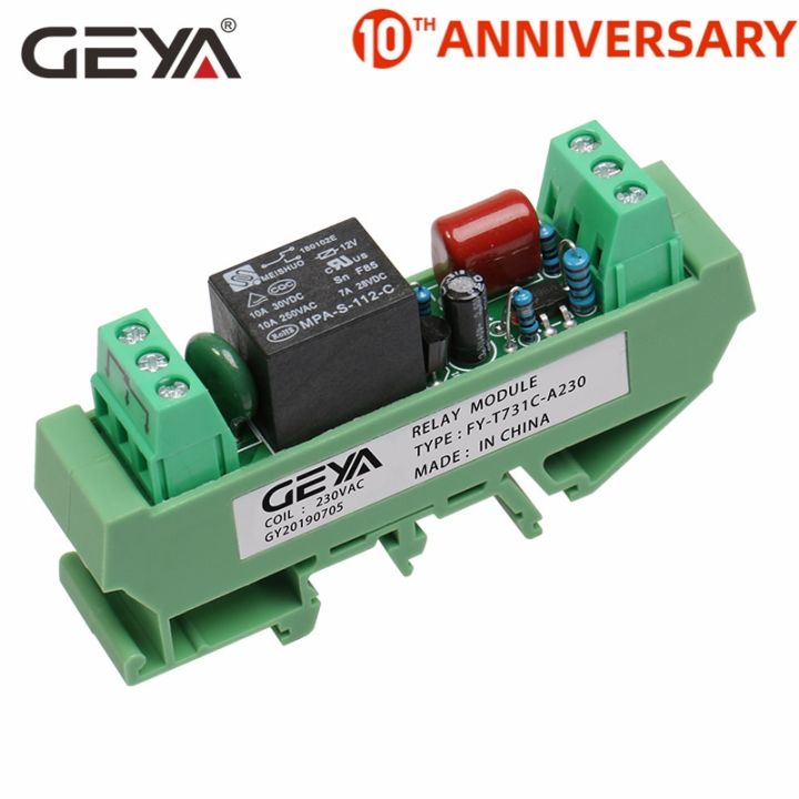 【New release】 Geya 1 Channel Relay Board 12v 24v 1ch Relay Module ...