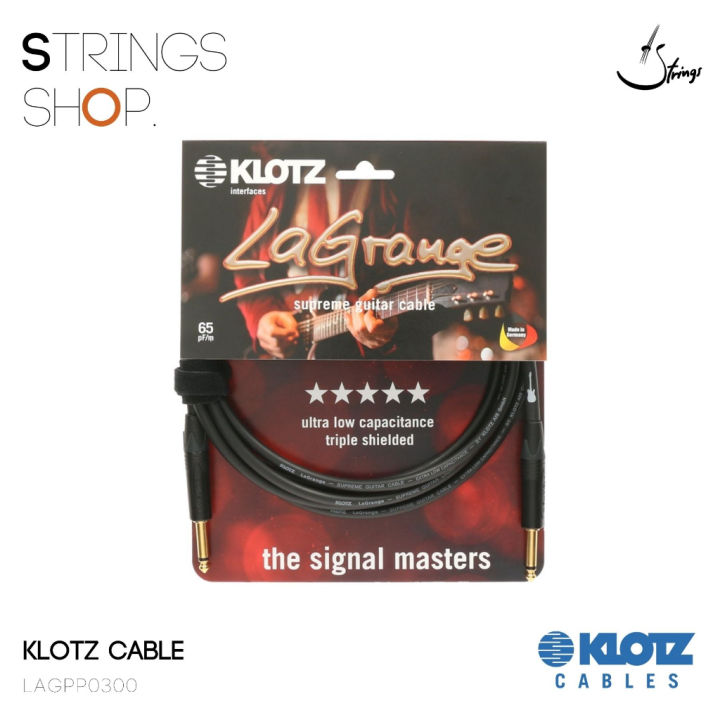 สายแจ็ค Klotz Cable LaGrange | Strings Shop | Lazada.co.th
