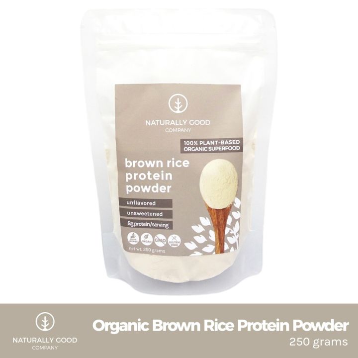 Organic Brown Rice Protein Powder 250g | Lazada PH