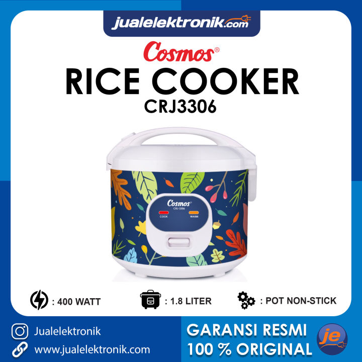 Cosmos CRJ3306 - Magic Com 1.8 Liter 2in1 Rice Cooker Multifungsi ...