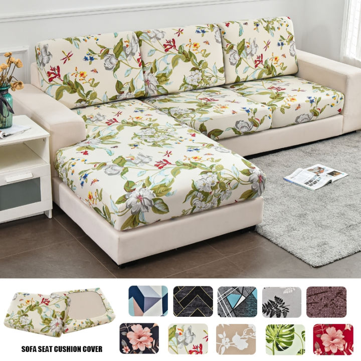 Printed Sofa Cover Couch Cushion Covers Replacement Chair Cushion ...